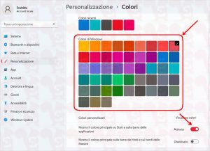 Come cambiare colore barra applicazioni Windows 11 – Scubidu.eu